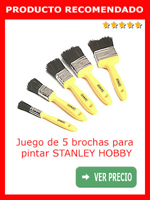 Brochas para pintar, tipos de brochas y manejo básico - Pintura-para.com