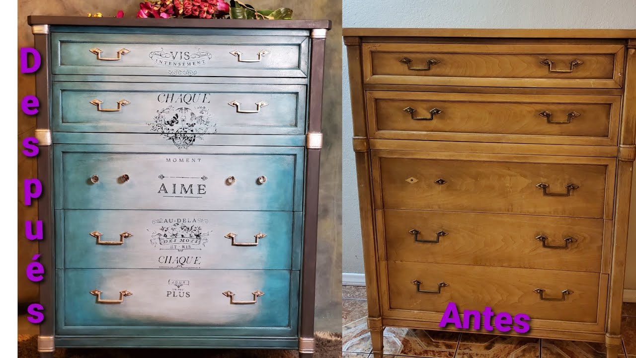 como pintar un mueble en dos colores 【2025 】 ️ Bricolaje