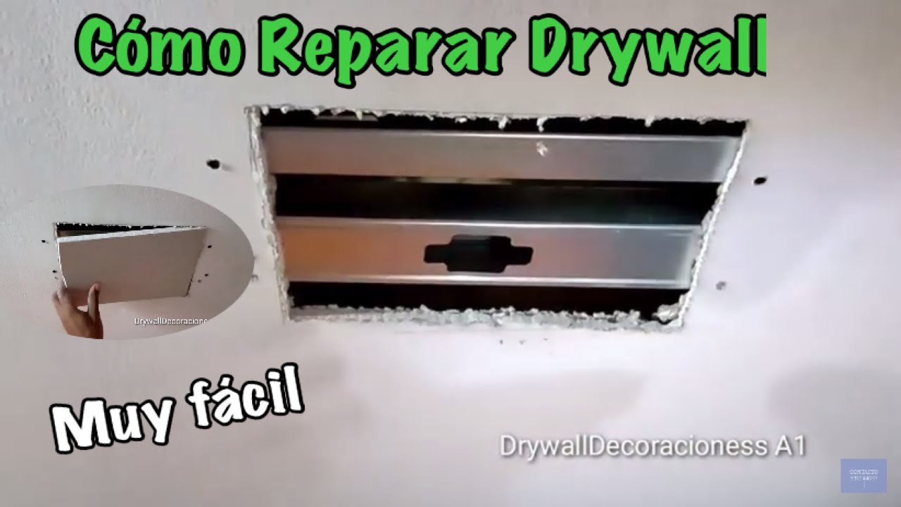 Cómo reparar un agujero en el techo 【2026 】 ️ Bricolaje