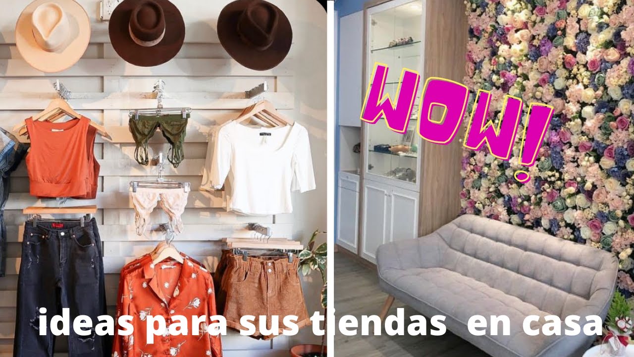 Cómo decorar un puesto de ropa 【2026 】 ️ Bricolaje