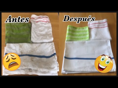 Cómo limpiar el trapo de la cocina 【2026 】 ️ Bricolaje