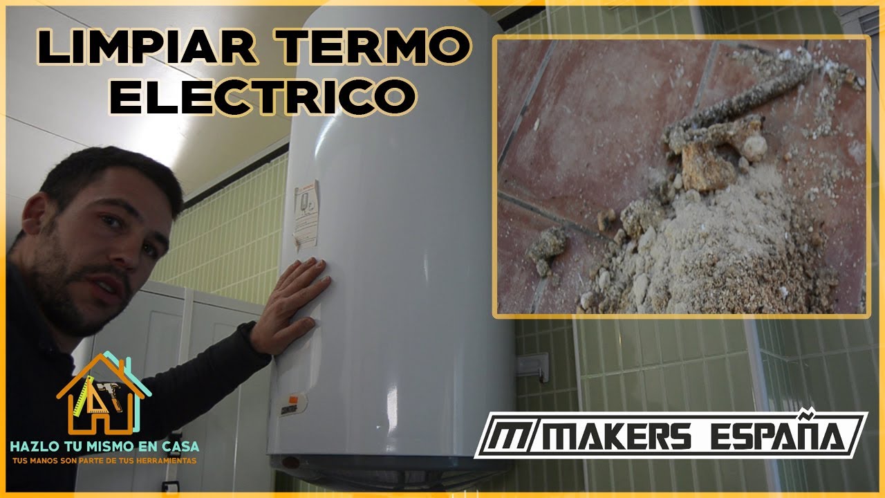 Cómo limpiar un termo eléctrico 【2026 】 ️ Bricolaje